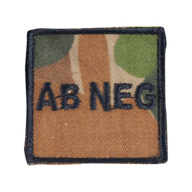 AB Negative Patch AC Auscam - Navy Shop