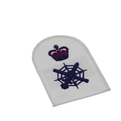 Combat Systems Operator Petty Officer Badge White - Navy Shop