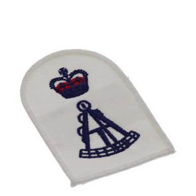 Hydrographic Systems Operator Petty Officer Badge White - Navy Shop