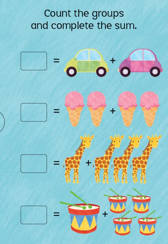 Little Genius - Pull The Tab Flash Cards - Easy Maths - B'town Kids