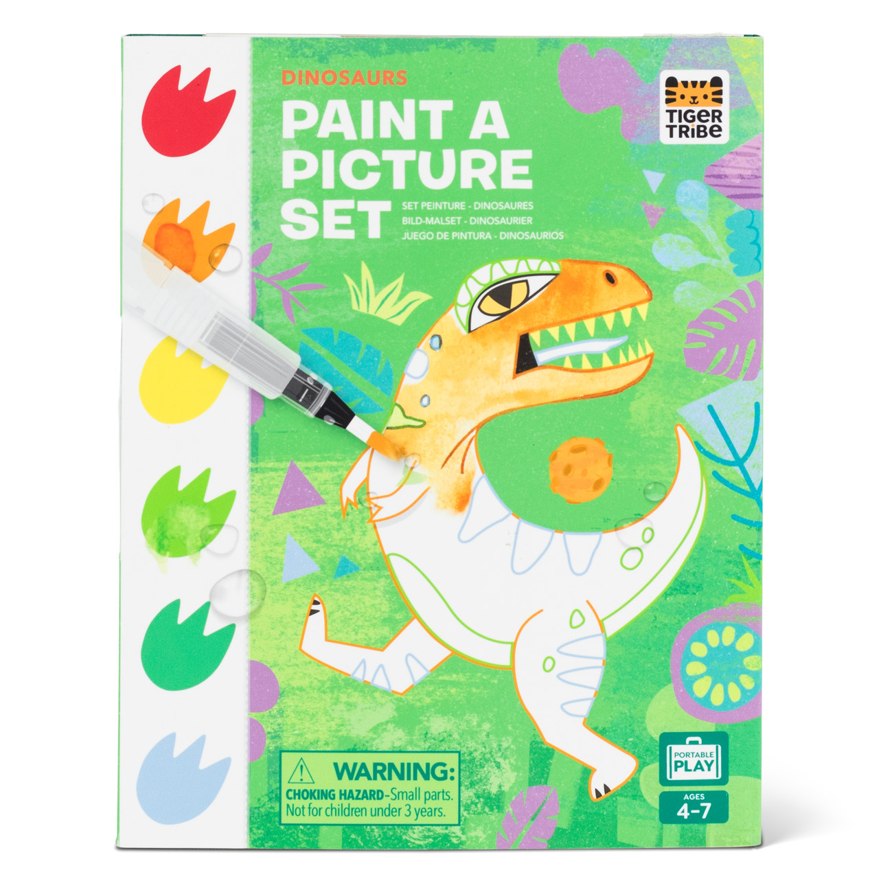 Paint a Picture Set - Dinosaurs - B'town Kids