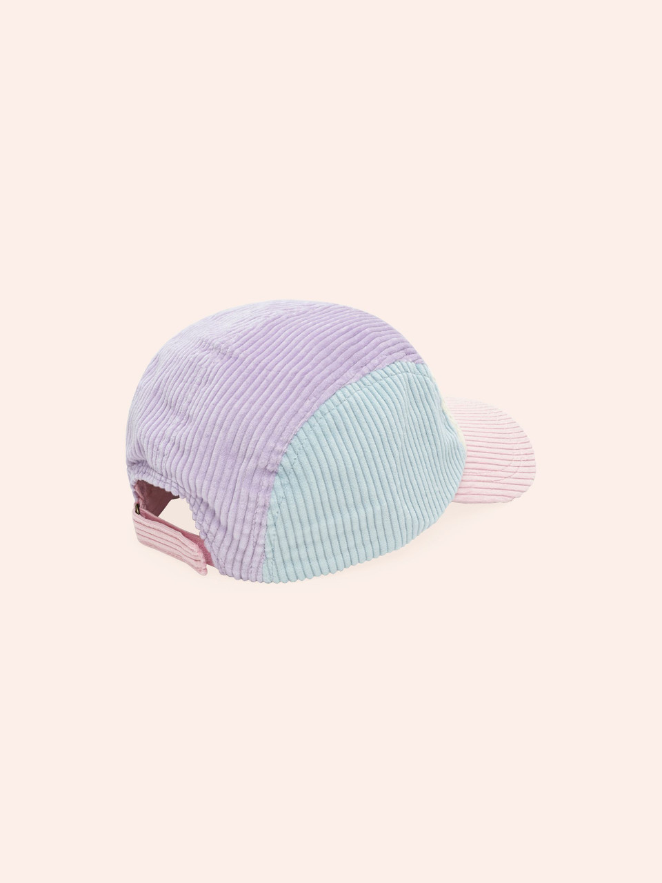 BLUSH COLOUR BLOCK CORD CAP - B'town Kids
