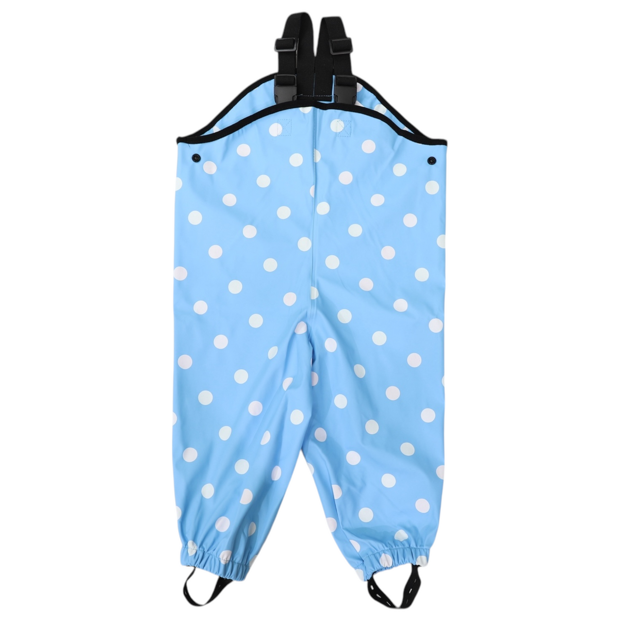 Colour Change Waterproof Overall - Polka Dot Blue - B'town Kids