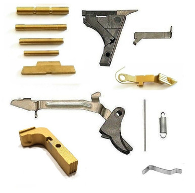 Lower Receiver Parts Kit For Polymer80 Compact PF940CV1 TiN - Shooting ...