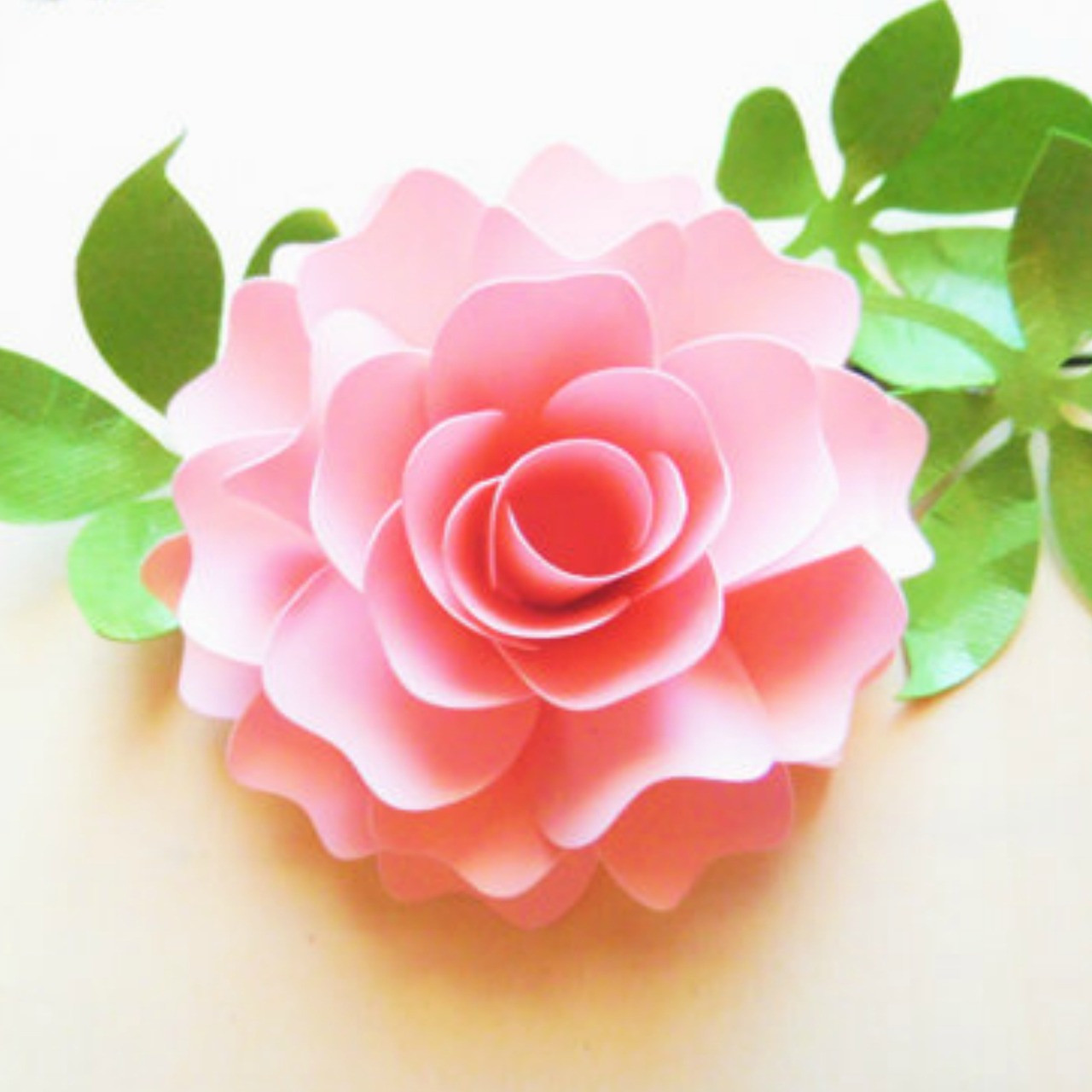 Penelope Paper Rose Template - DIY Paper Rose Patterns - Catching ...