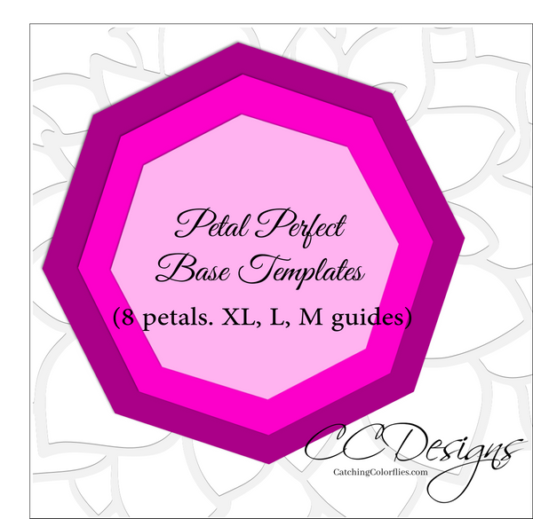 Petal Perfect Bases for Large Giant Paper Flower Templates - Catching ...