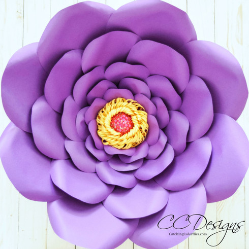 Everly Style - Extra Large Giant Paper Flower Templates - Catching ...