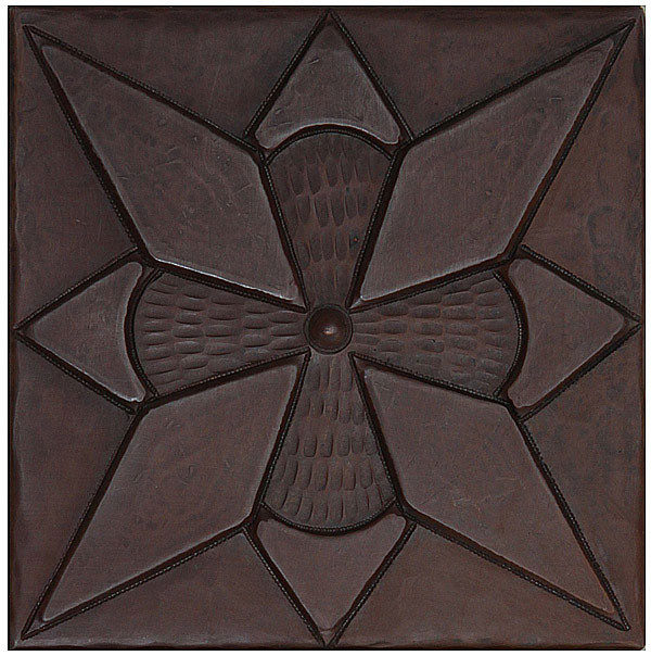Copper Tile | Diamond Design | Copper Sinks Direct