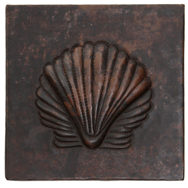 Copper Tile | Sea Shell Design | Copper Sinks Direct