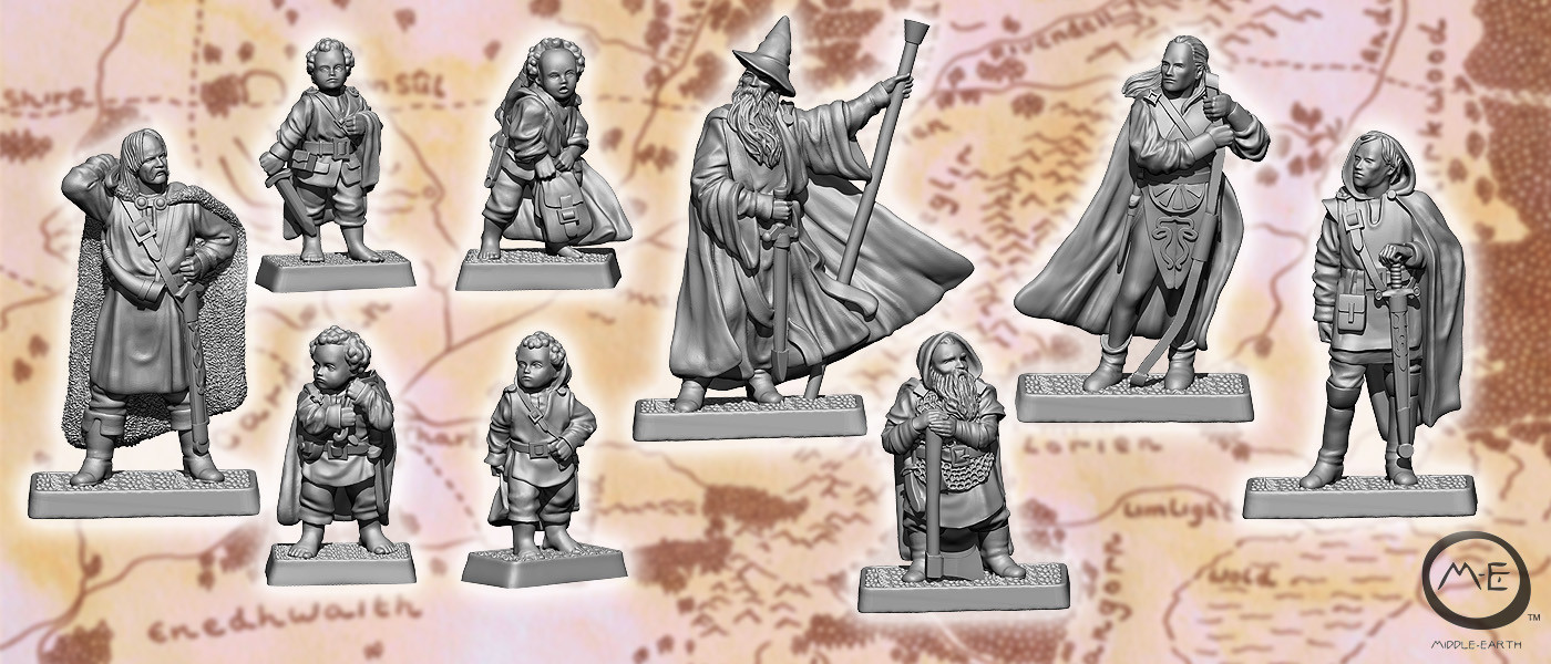 The Lord of the Rings Collectible 32mm metal Mithril Miniatures