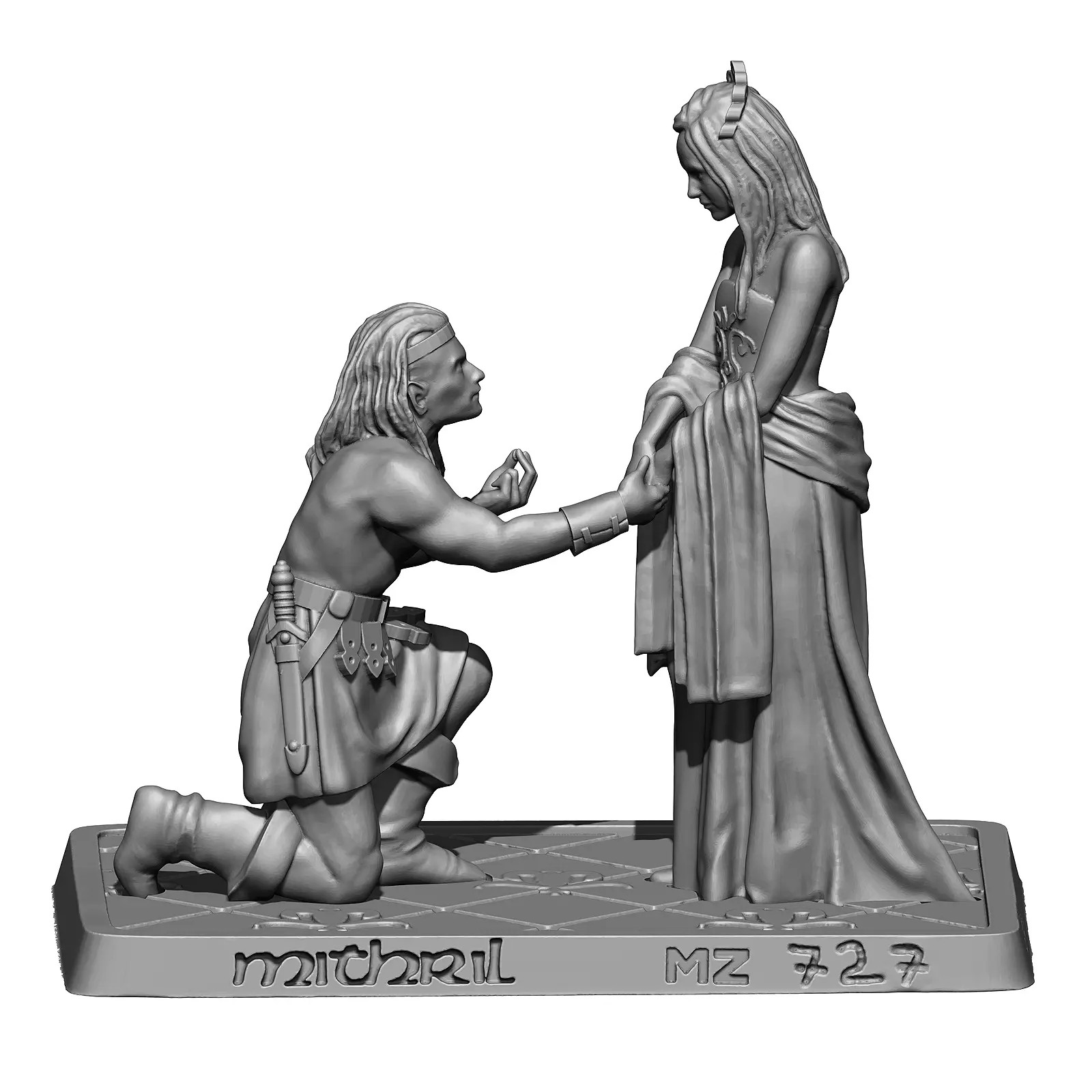 The Lord of the Rings Collectible Mithril Miniatures