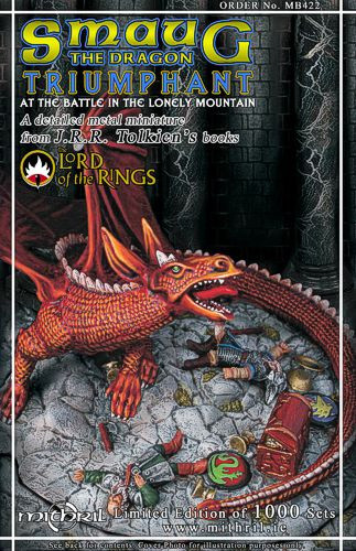 Mithril Lord of the Rings Box Sets including Dragons, Balrogs and Shelob.