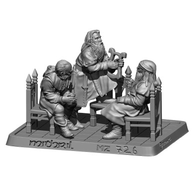 MZ726 THORIN™ with harp UV resin figure