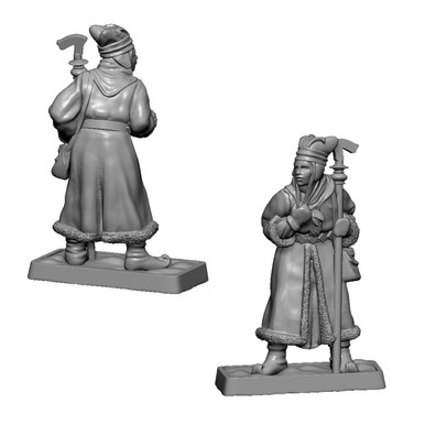 Lossoth Wise Woman | LOTR Fellowship Figure.