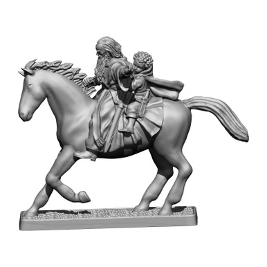 GANDALF™ and PIPPIN on SHADOWFAX™ The Lord of the Rings figure