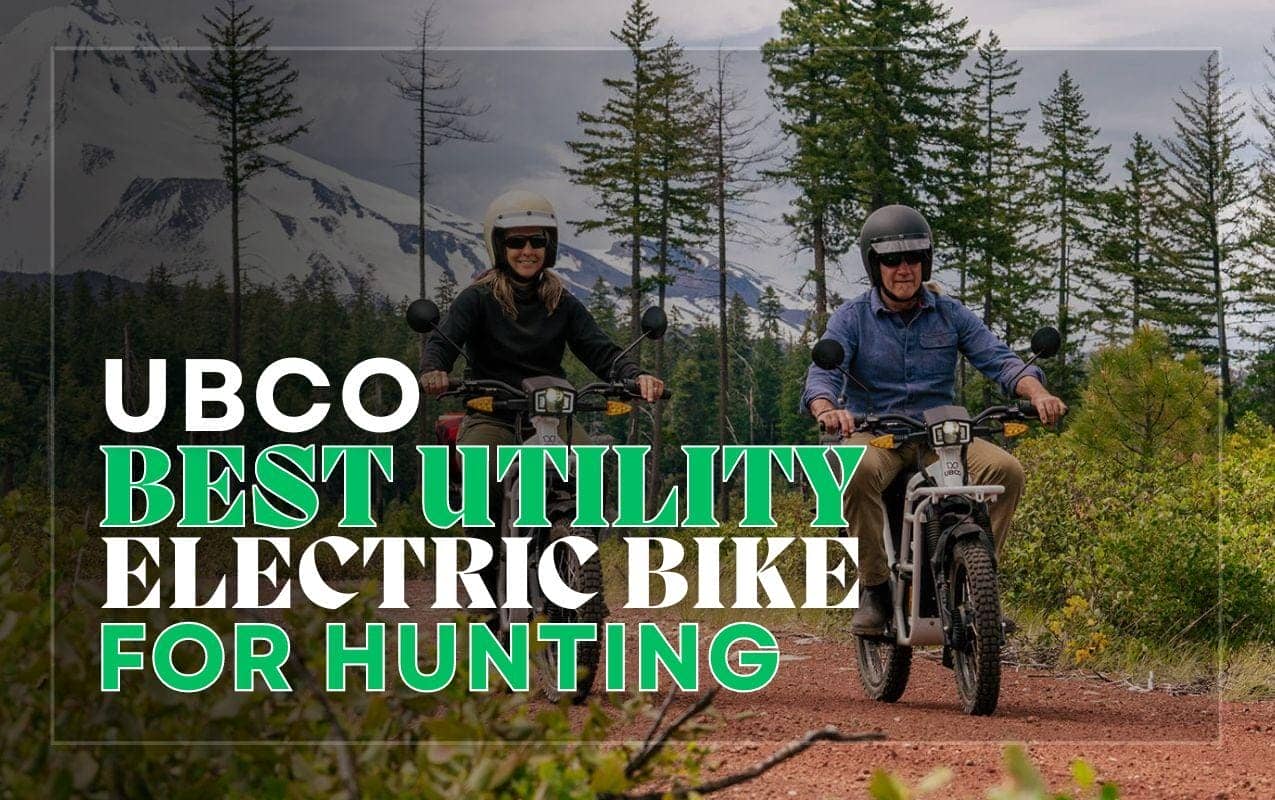 UBCO: The Best Utility Electric Bikes for Hunting (2024) - Smartwheel USA