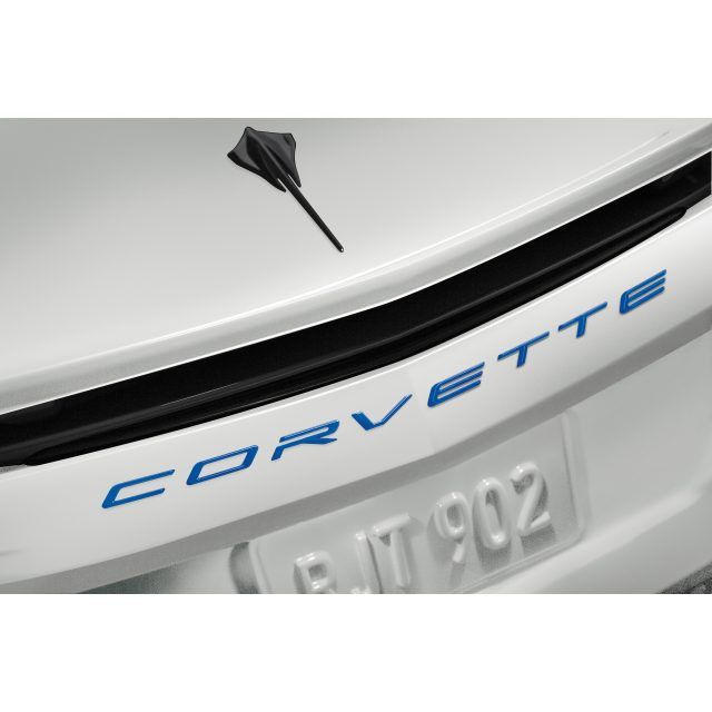 2020-2025 Chevrolet Corvette Rear Script Emblem - Free Shipping | Auto ...