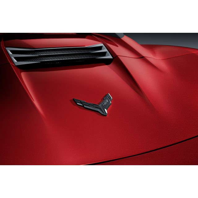2020-2023 Chevrolet Corvette Dark Crossed Flags Emblem - Free Shipping ...