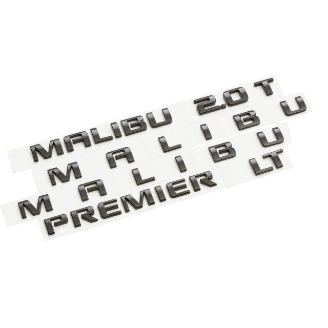 2016-2024 Chevrolet Malibu Lettering Emblems - Free Shipping | Auto ...