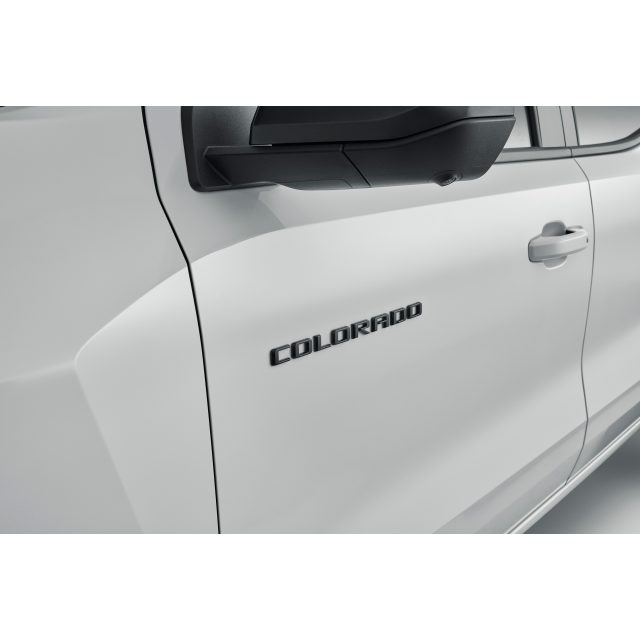 2023 Chevrolet Colorado Black Lettering Emblems - Free Shipping | Auto ...
