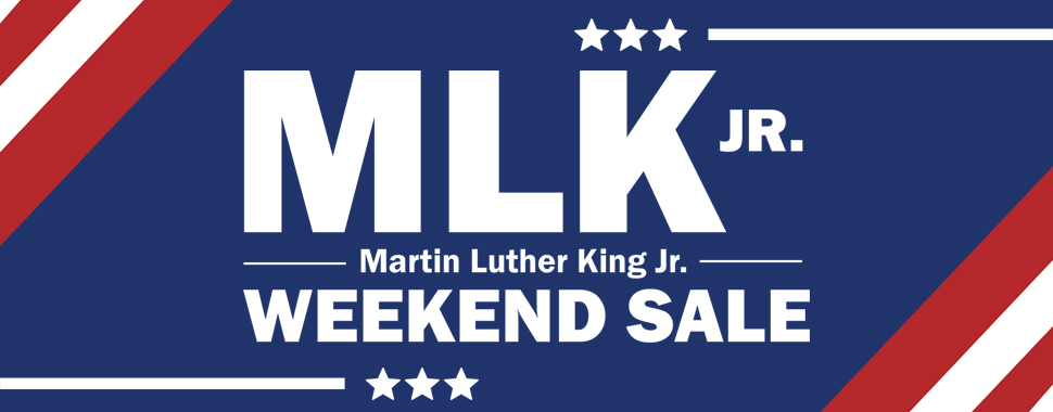 Martin Luther King Jr. Sale - Auto Accessories Shop