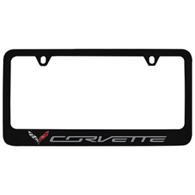 2014-2019 Chevrolet Corvette License Plate Frames - Free Shipping ...