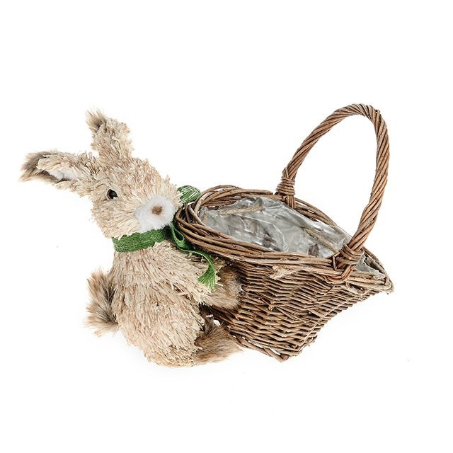 Bunny Basket Planter Pl 25Cm - CB Imports