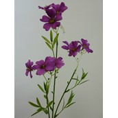 58cm Linum Spray Hot Pink - CB Imports