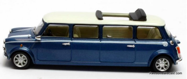 Matrix 1:43 1995 Mini Cooper Limousine, Blue