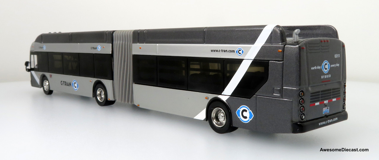 Iconic Replicas 1:87 NFI Xcelsior XN60 Articulated Transit Bus: C-TRAN