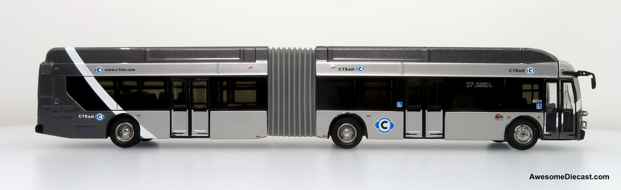 Iconic Replicas 1:87 NFI Xcelsior XN60 Articulated Transit Bus: C-TRAN