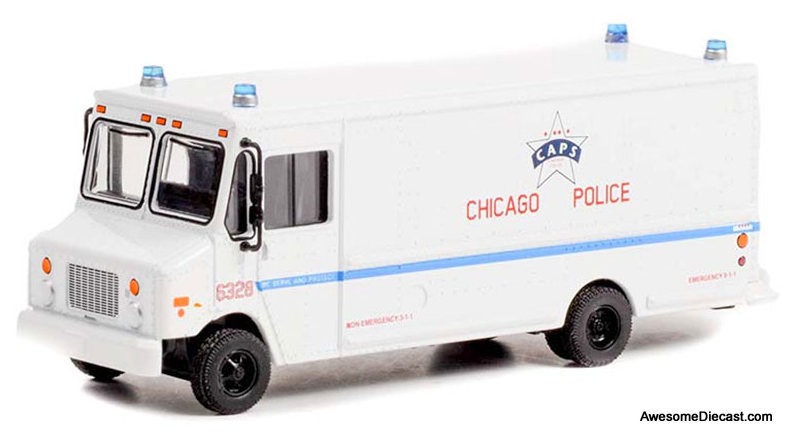 Greenlight 1:64 2019 Step Van: Chicago Police Department