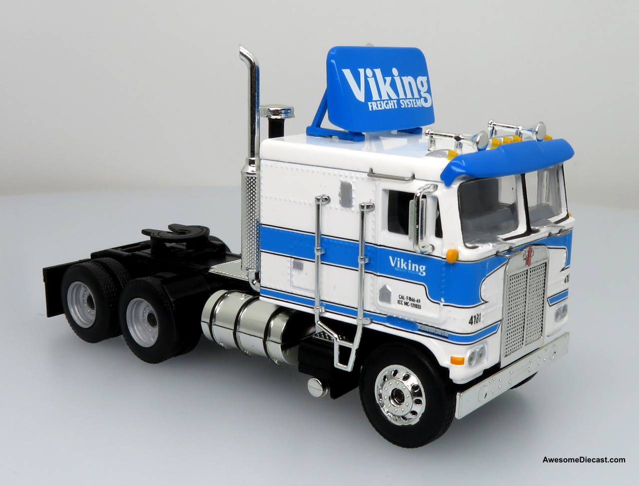 DCP by FG 1:64 Kenworth K100 COE Sleeper w/Wabash 28' Double Pup ...