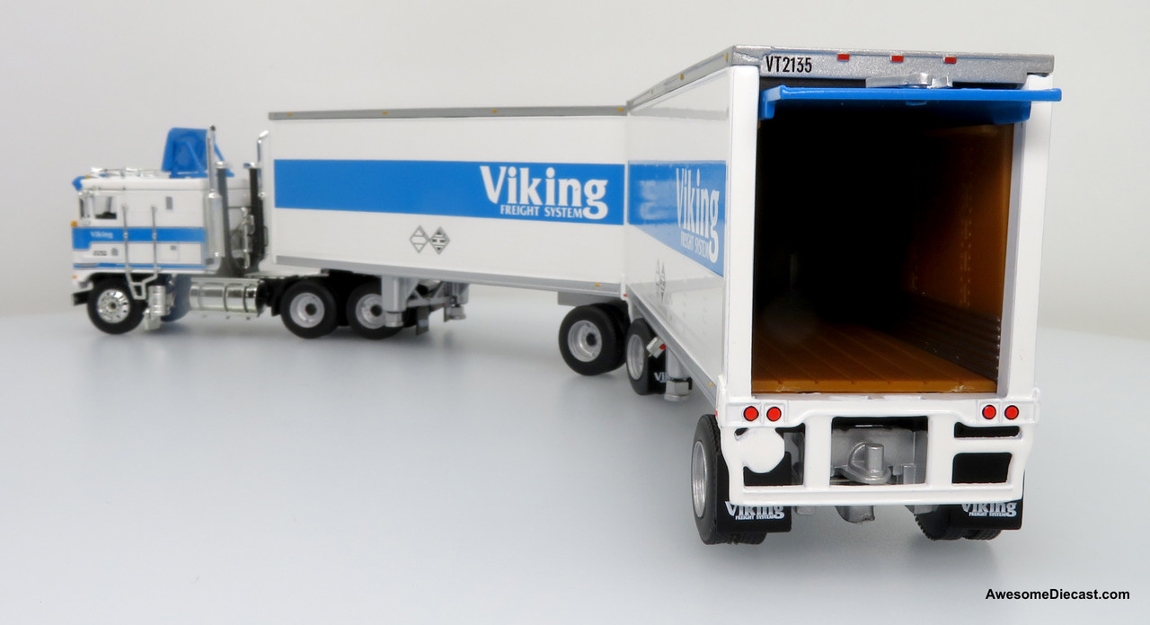 DCP by FG 1:64 Kenworth K100 COE Sleeper w/Wabash 28' Double Pup ...
