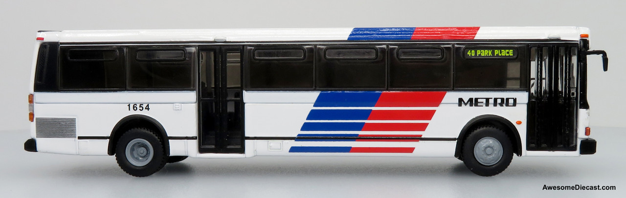 Iconic Replicas Grumman 870 Transit Bus 1:87 1980: Houston Metro