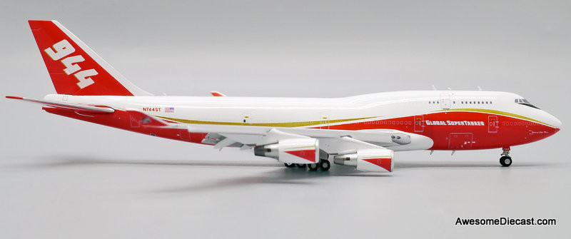 JC Wings 1:400 Boeing 747-400BCF: Global Super Tanker (Reg# N744ST)