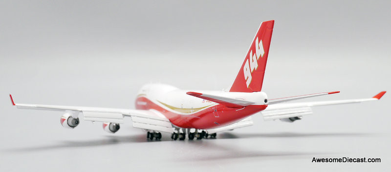 JC Wings 1:400 Boeing 747-400BCF: Global Super Tanker (Reg# N744ST)