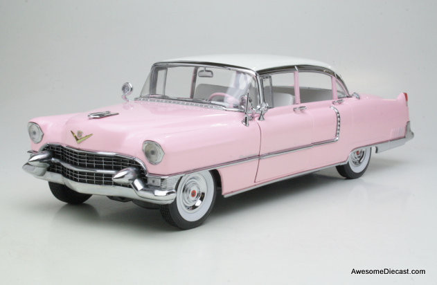 1955 Cadillac Fleetwood Series 60: Elvis Presley 1:18 Diecast Model Car ...