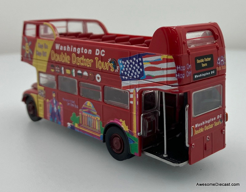 Brekina 1:87 AEC Routemaster Double Decker Sight Seeing Bus: Washington DC