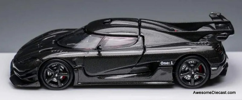 TPC 1:64 Koenigsegg 1, Carbon Fiber