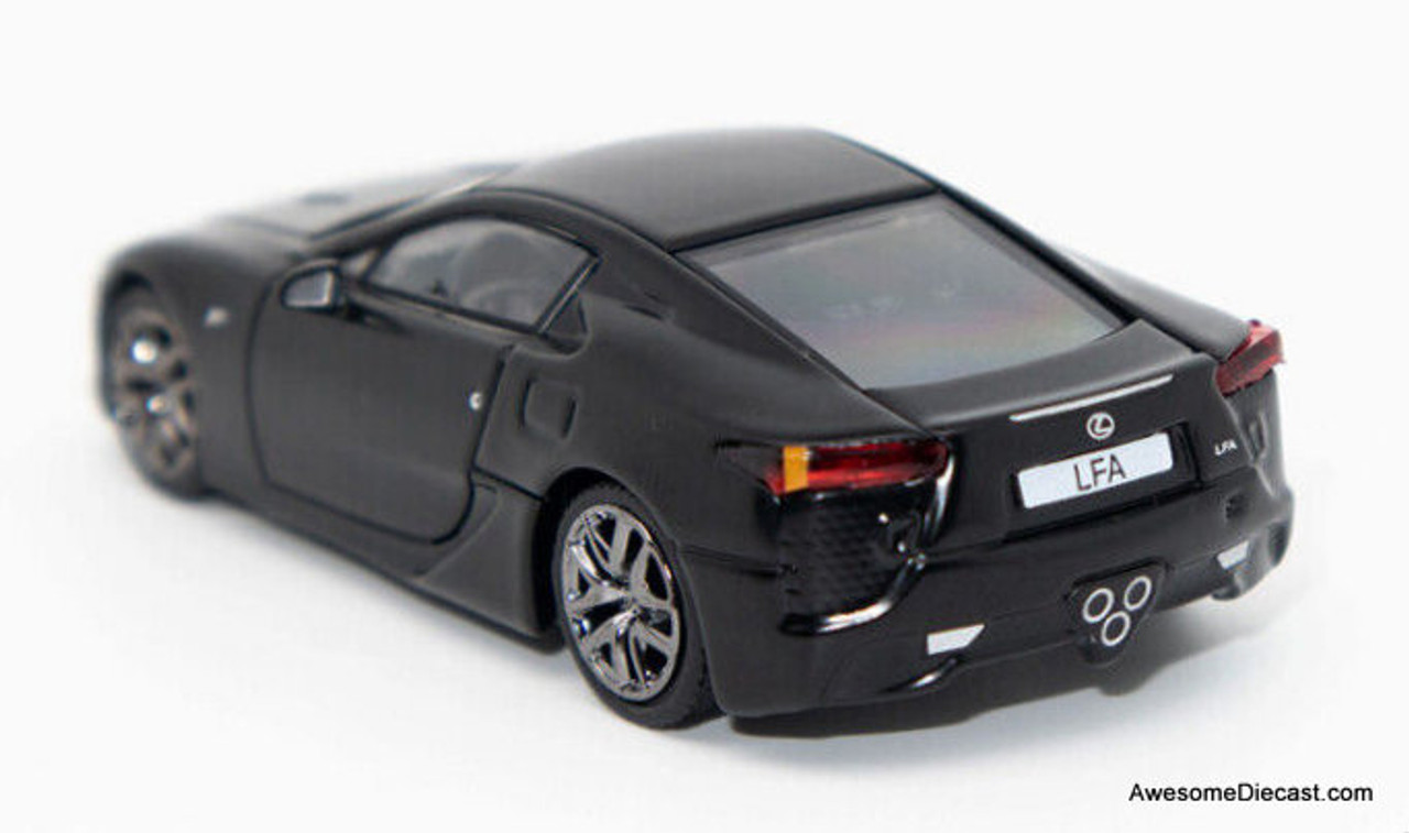 DCT Models 1:64 2010 Lexus LFA Coupe, Black