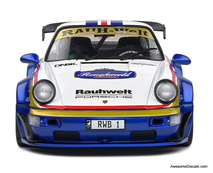 Solido 1:18 Porsche 911 (962) RWB #1: Rothmans Livery