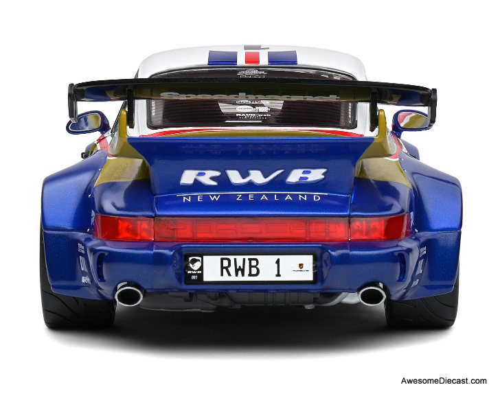 Solido 1:18 Porsche 911 (962) RWB #1: Rothmans Livery