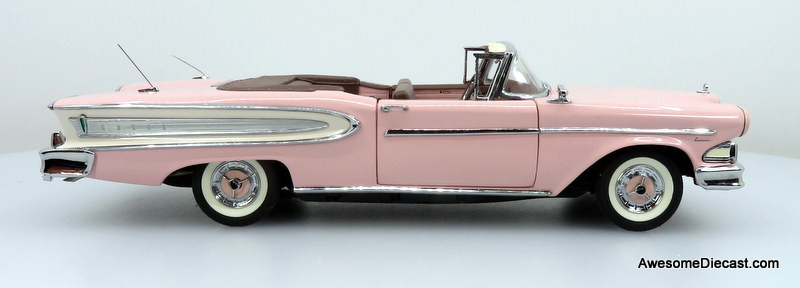1958 Ford Edsel Citation Convertible - Pink 1:24 Diecast Model by ...