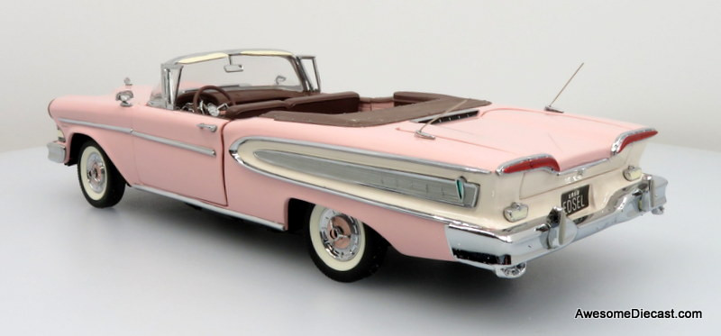 1958 Ford Edsel Citation Convertible - Pink 1:24 Diecast Model by ...