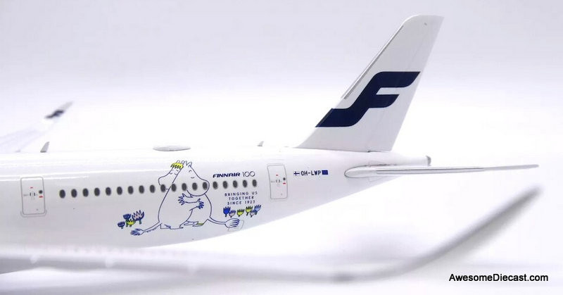 JC Wings 1:400 Airbus A350-900: Finnair, "100th Anniversary" (Reg #OH-LWP)