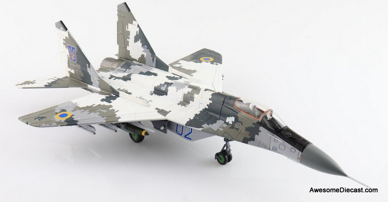 Mikoyan MIG29 9-13 "Fulcrum C" Bort 02, Ukrainian Air Force (w/2 x JDAM ...