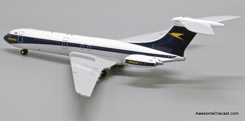 Vickers VC10 Srs1101: BOAC (Reg #G-ARVK) 1:200 Diecast Model Plane by ...