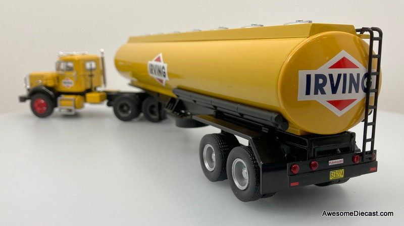 1978 Autocar Tractor w/Tanker Trailer: Irving Fuel 1:43 Diecast/ABS ...