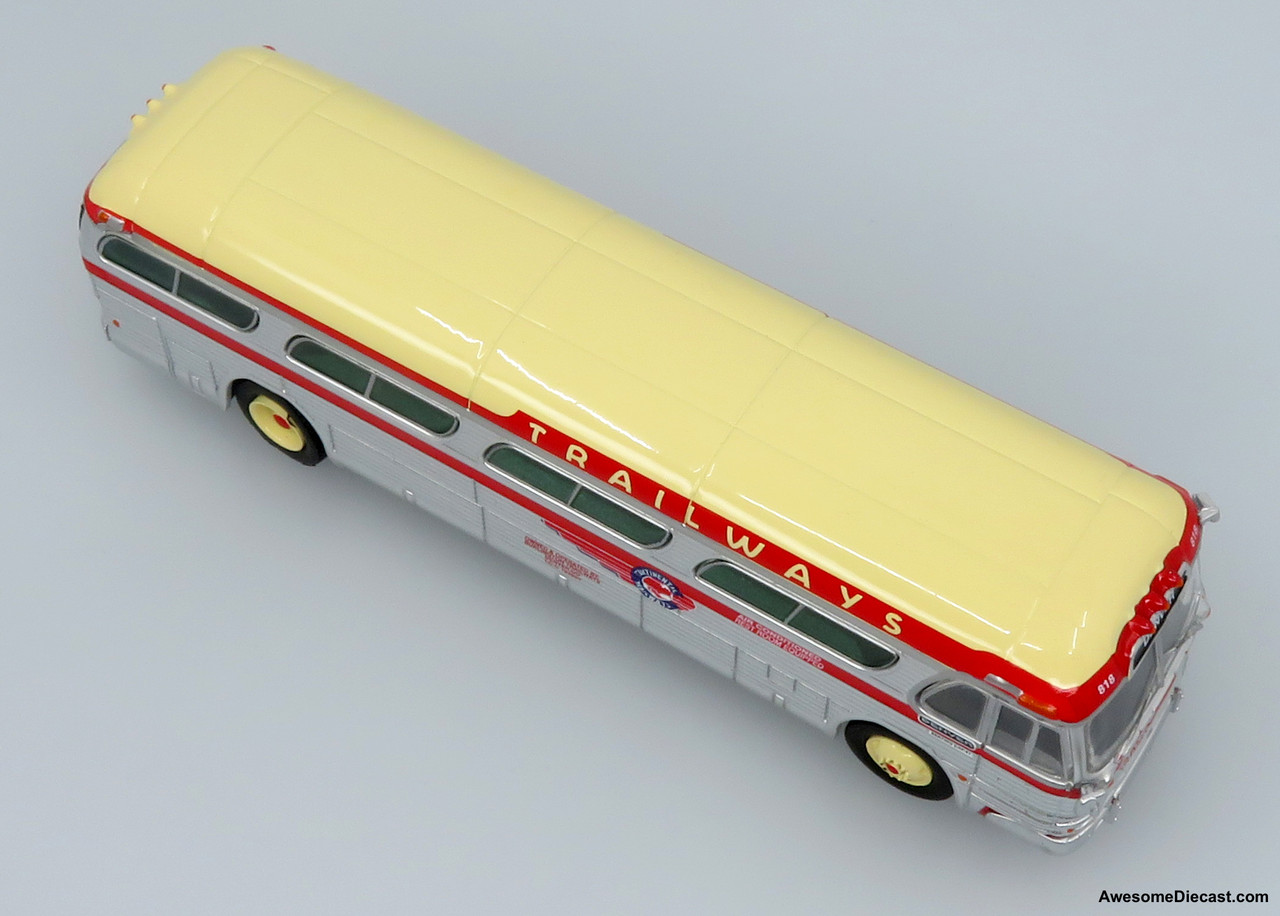 1959 GM PD4104 Coach: Continental Trailways 1:87 (HO) Diecast Model Bus ...